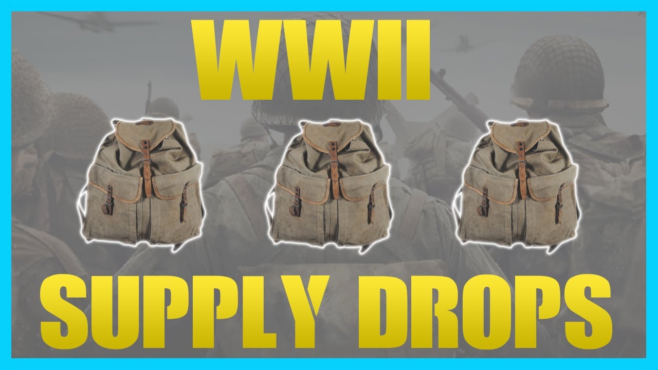 Supply Drops in Call of Duty WW2 - YouTube