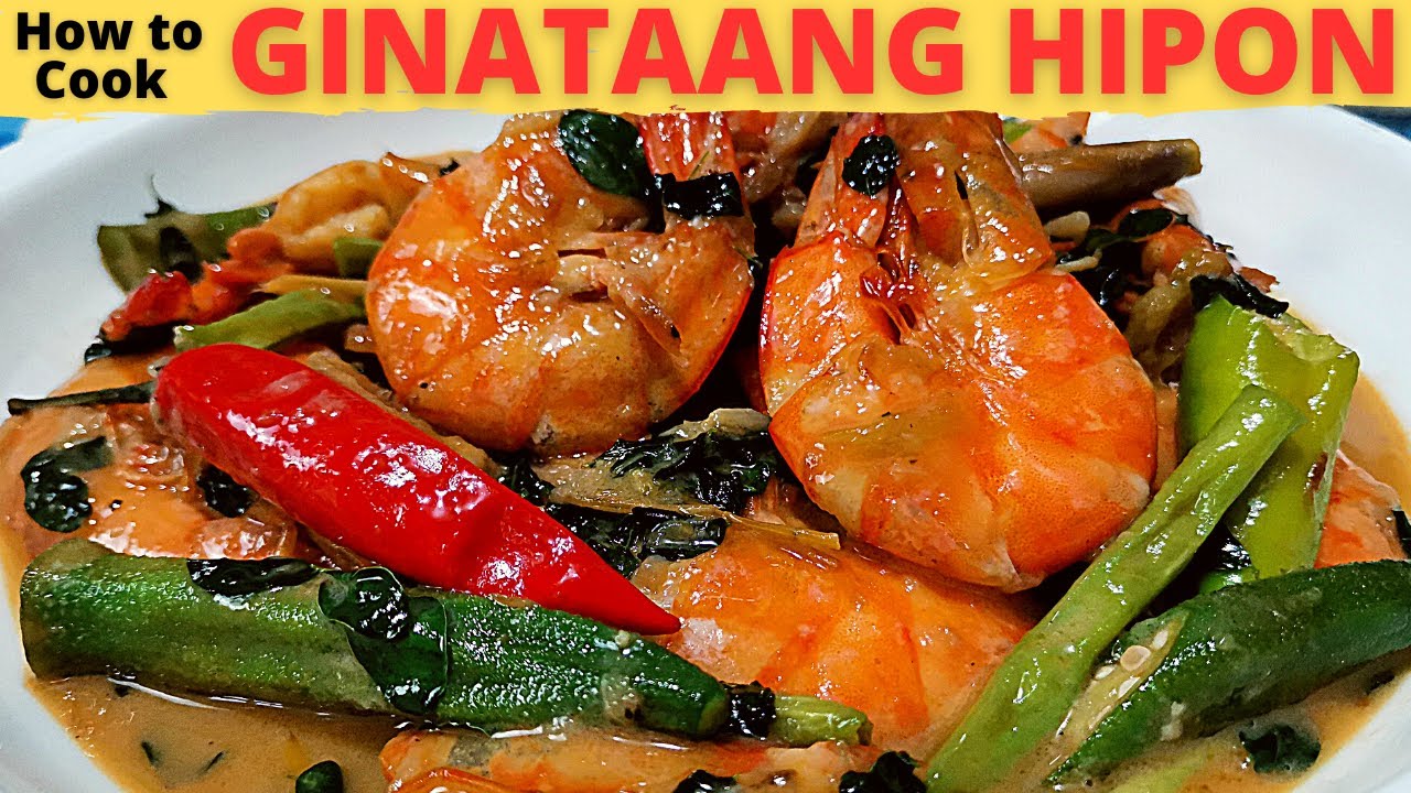Ginataang Hipon