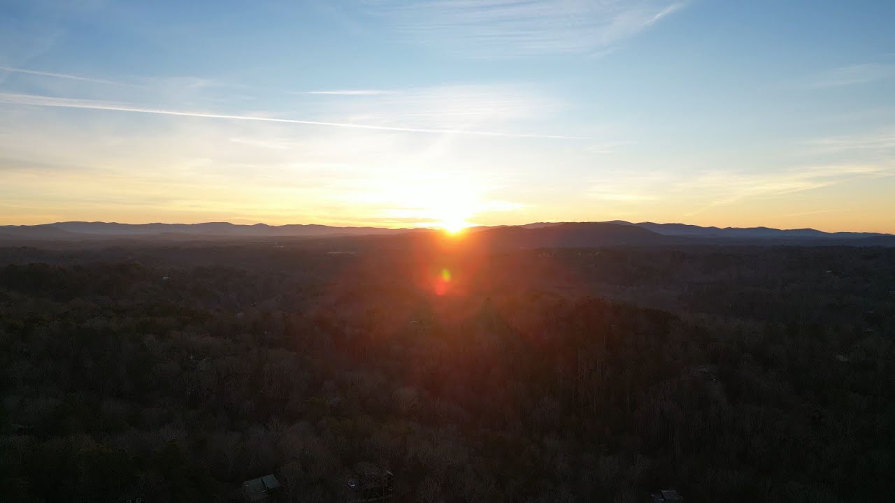 Sunrise and Sunset over North Georgia - YouTube