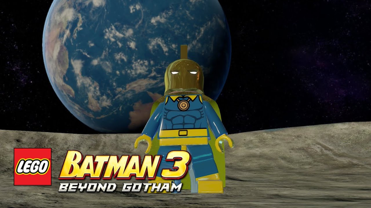 LEGO Batman 3: Beyond Gotham - Doctor Fate Moon Base free roam - YouTube