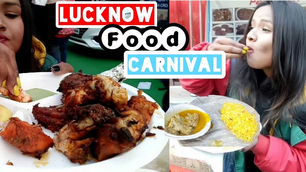 EAT STREET FOOD FESTIVAL | Lucknow Food Carnival | Foodie Bobby - YouTube
