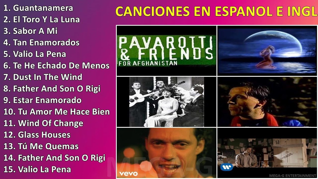 CANCIONES EN ESPANOL E INGLES, SON CUBANO ~ Las Mejores Canciones - YouTube