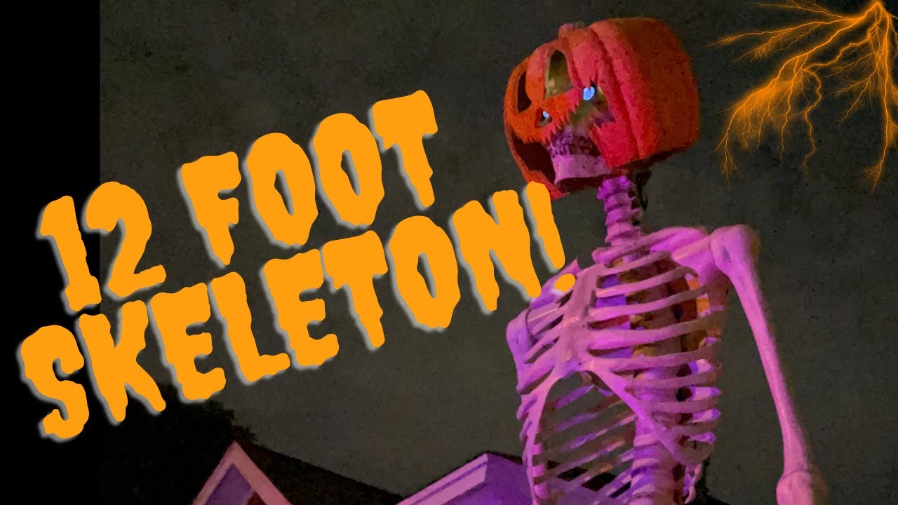 12 foot skeleton - YouTube