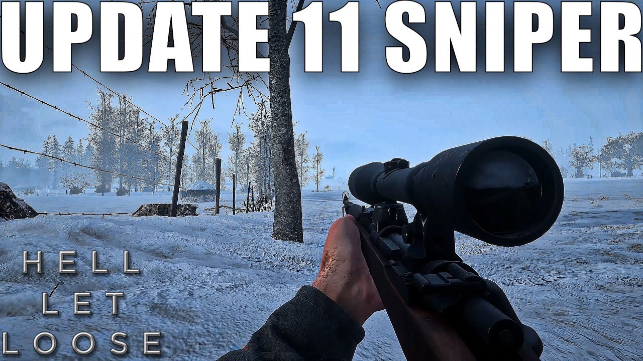 Update 11 Sniper gameplay in Hell Let Loose - YouTube