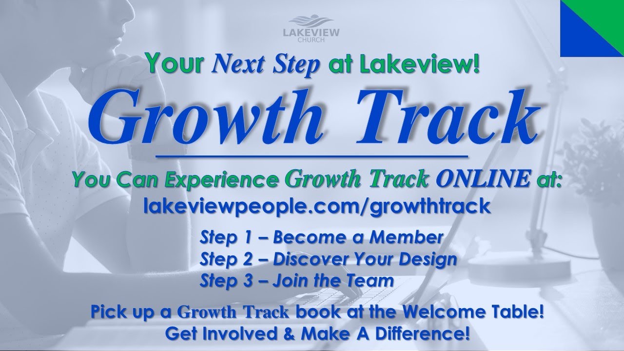Growth Track: Step One - YouTube