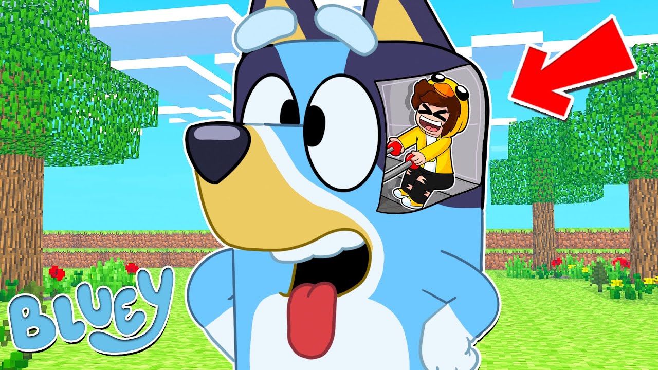 CONTROLO a BLUEY EN MINECRAFT - PatOni - YouTube