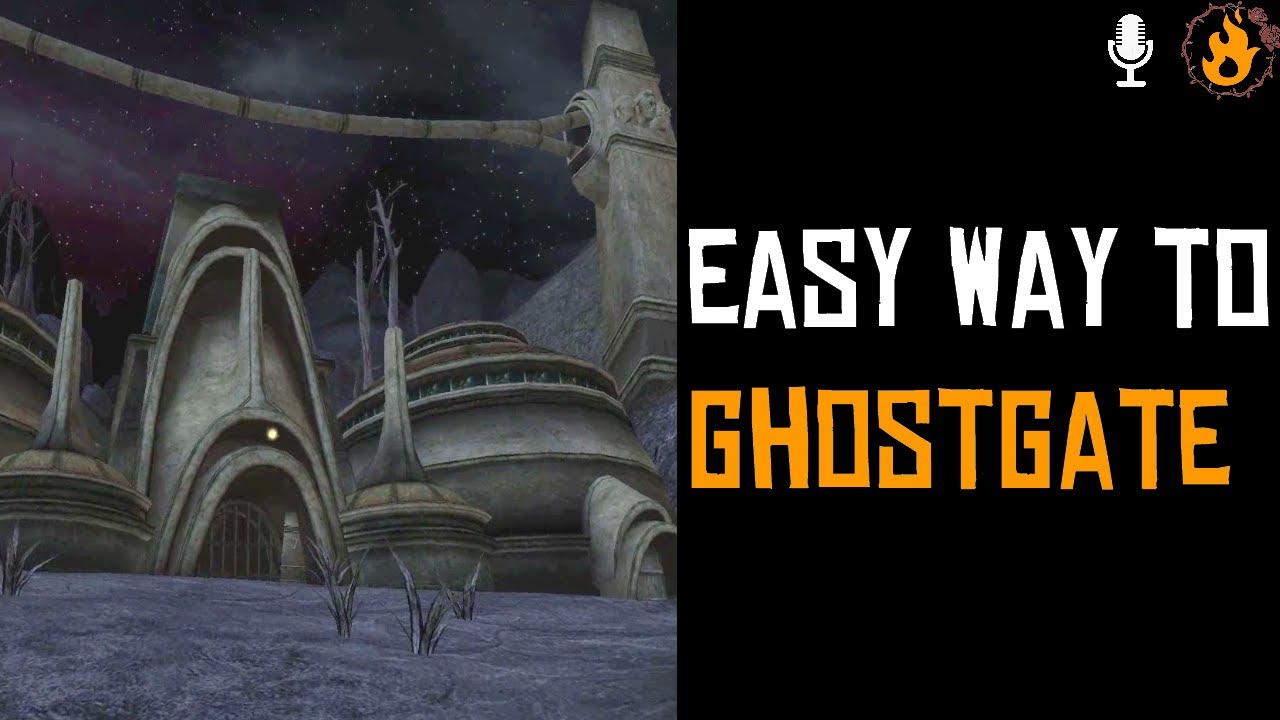 How to get to Ghostgate - Walkthrough (TES III Morrowind) | voiced ...