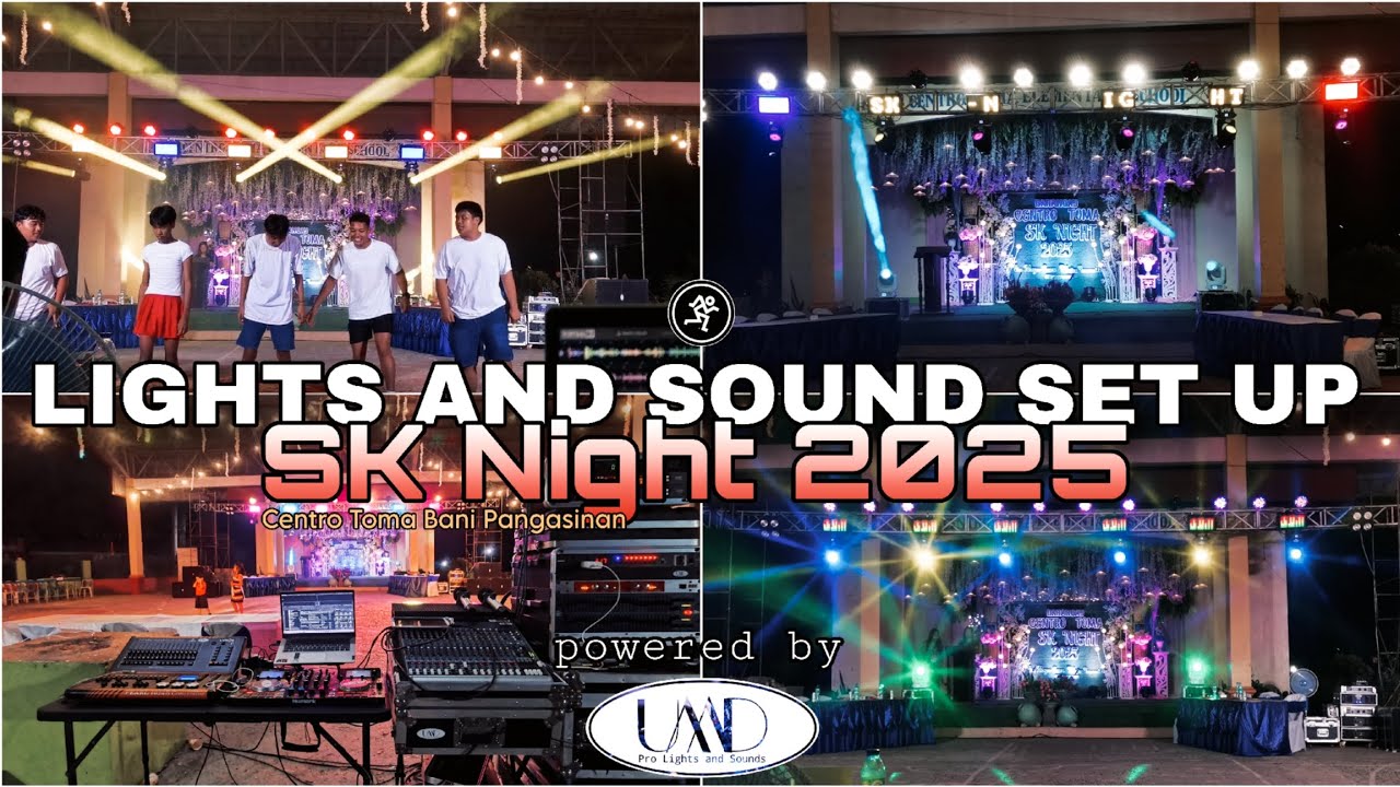 LIGHTS AND SOUND SET UP FOR SK NIGHT BARANGAY CENTRO TOMA powered by ...