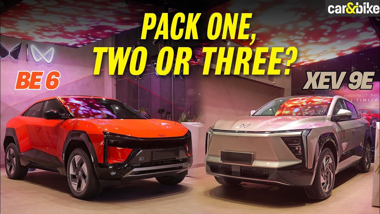 Mahindra BE6 And XEV9e: Which Variant To Buy? | Pack 1, 2, 3 Explained ...
