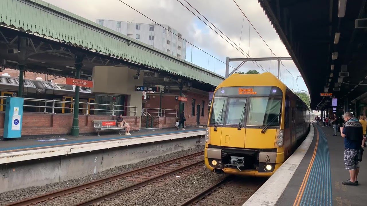 2190ST Transport Vlog 700: [Sydney Trains] Waratah A Set (A64 729P ...