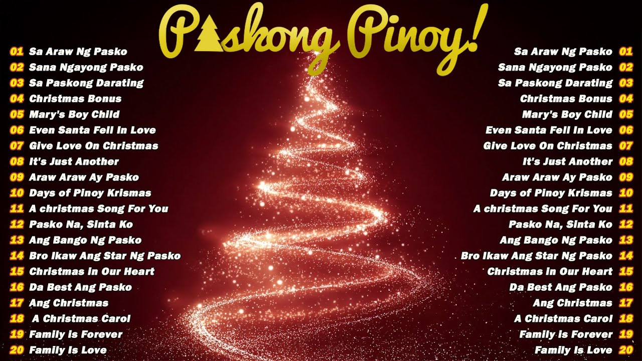 Paskong Pinoy 2026 🎁 Merry Christmas & Happy New Year 🌟 Best Tagalog ...