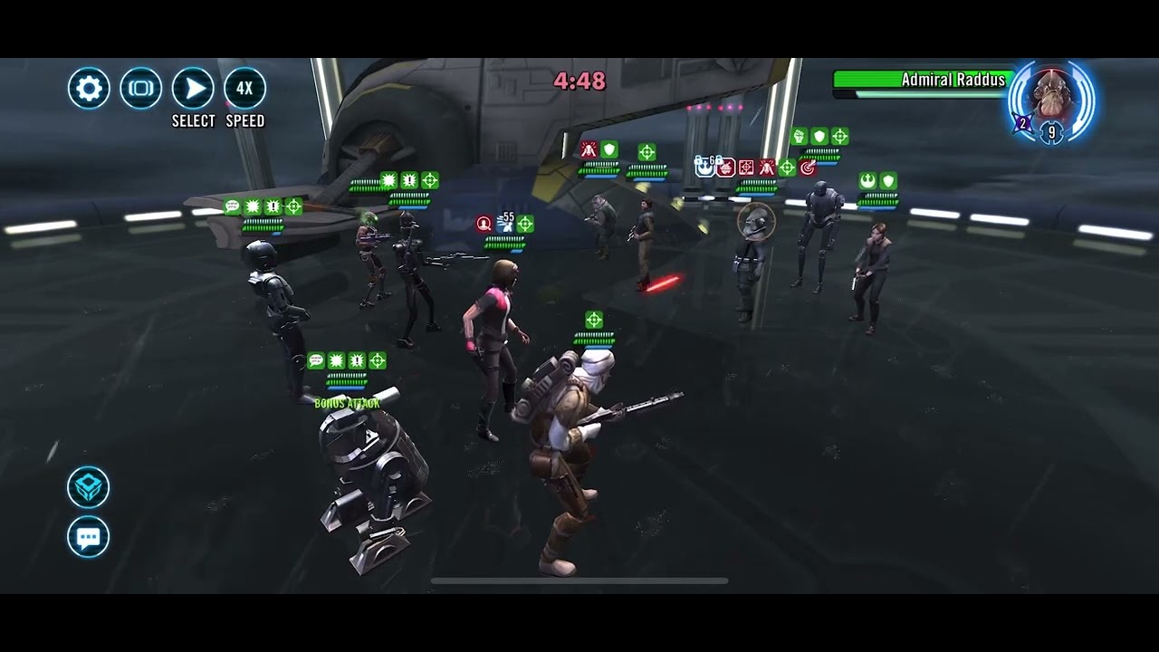 SWGOH TW - can Aphra at least beat AdRad? 😝 - YouTube