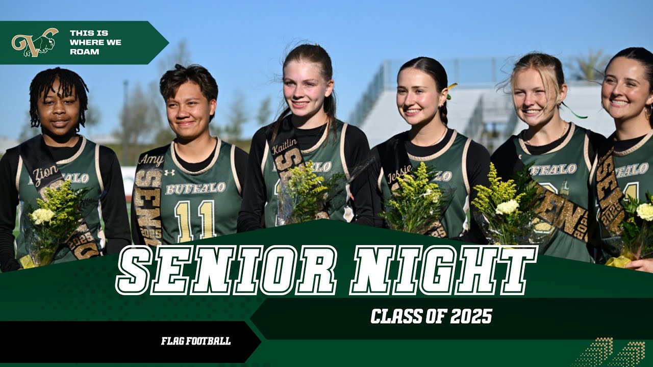 Flag Football - Senior Night - YouTube