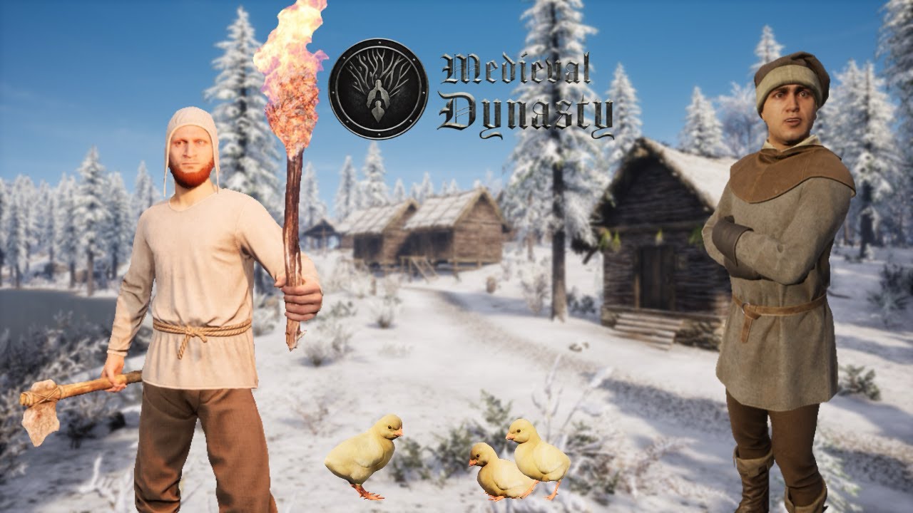 Recruiting Our First Villager! | Medieval Dynasty CO-OP EP 9 - YouTube