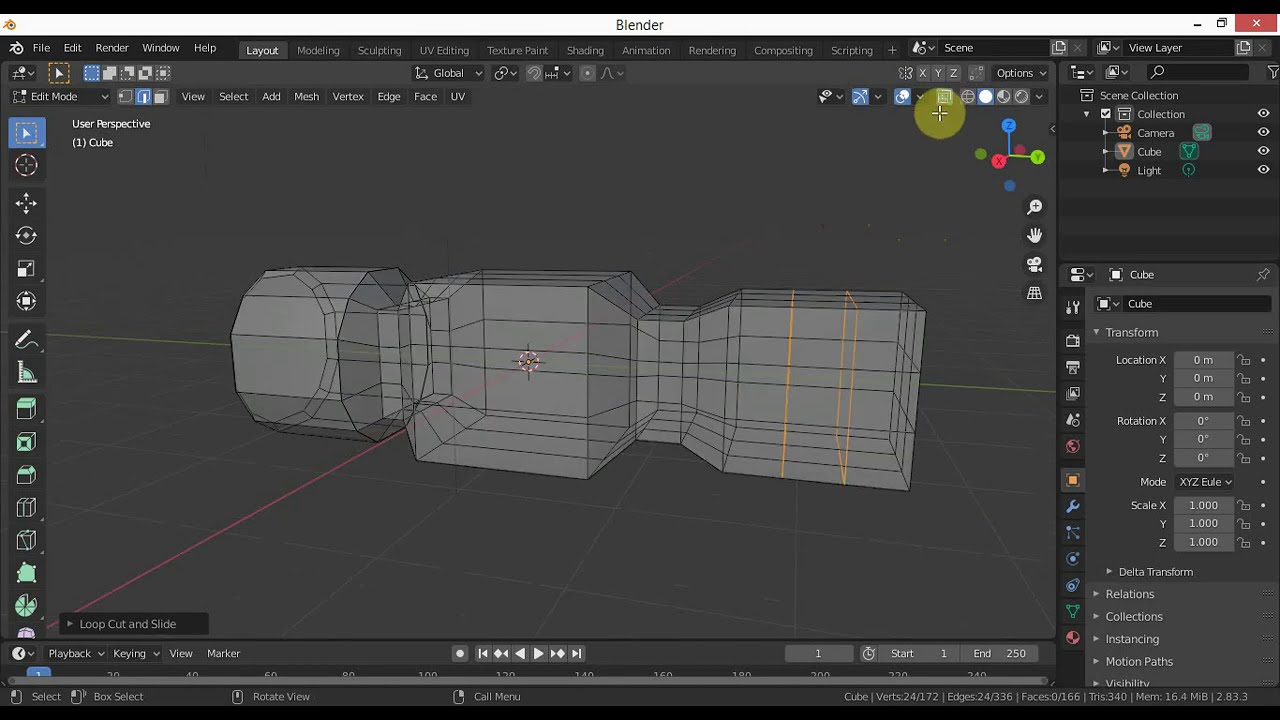 Easy 3D Hammer Modeling in Blender - YouTube