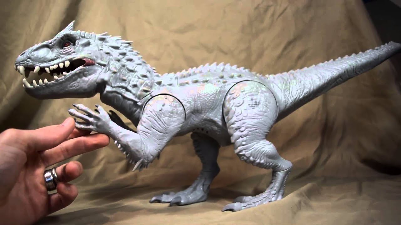 Hasbro Chomping Indominus Rex Review Youtube