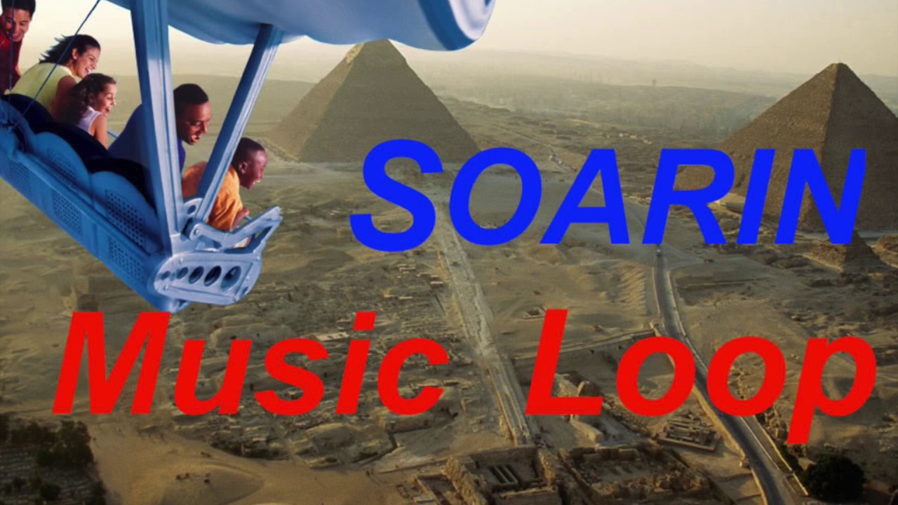 Soarin 30 Min. Area Music Loop at Epcot Disney World 2018 - YouTube