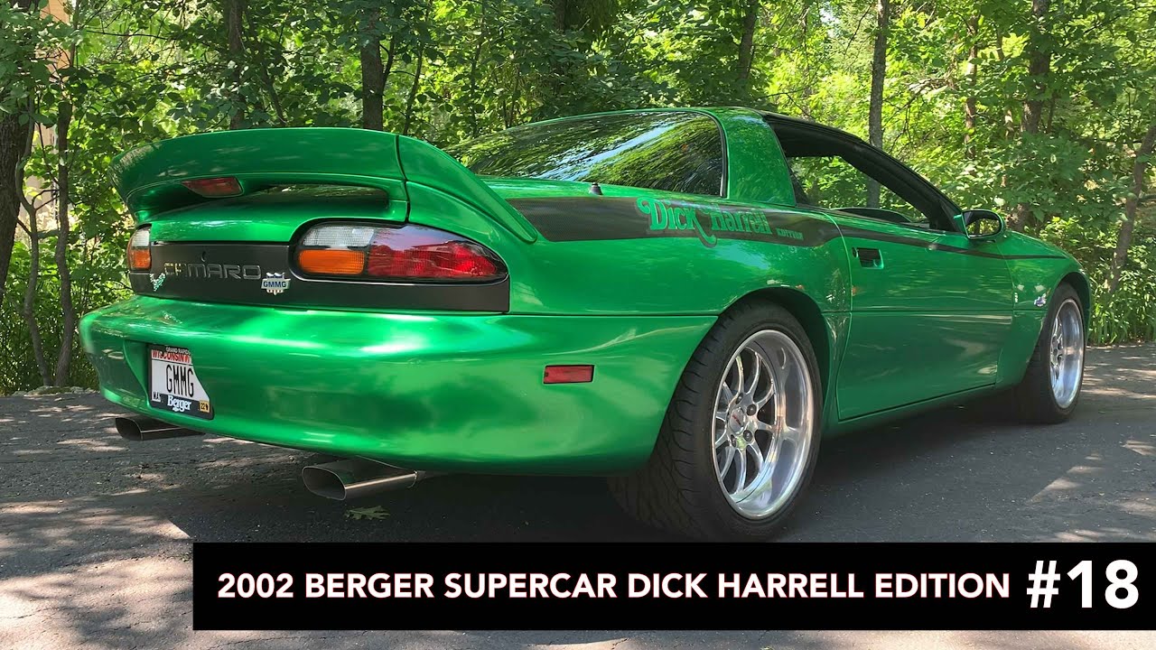 2002 Berger Supercar Dick Harrell Camaro #18: Exhaust - YouTube