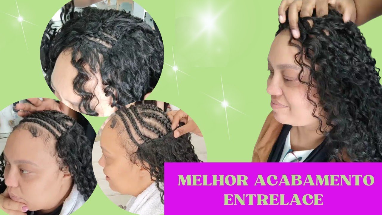 Acabamento de Entrelace SEM DISFARCE. Weave hair Udapted 2023 - YouTube