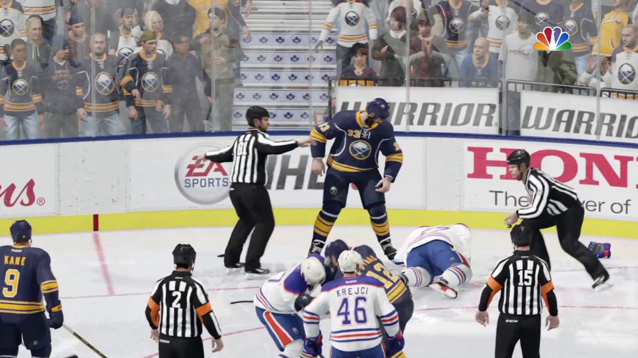 Chara‘s Upper Body injury in NHL 16 HUT - YouTube
