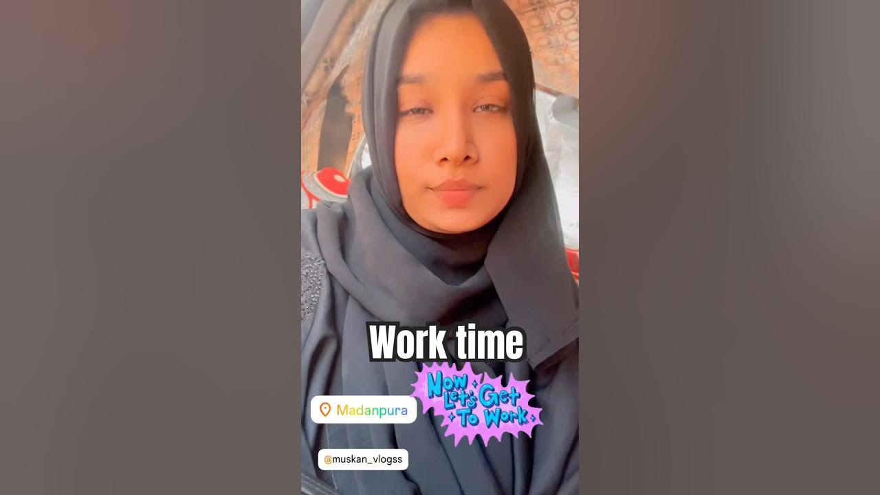 Work time mini vlog #youtubeshorts #minivlog #viralvideo #makeup muskan |qureshi - YouTube