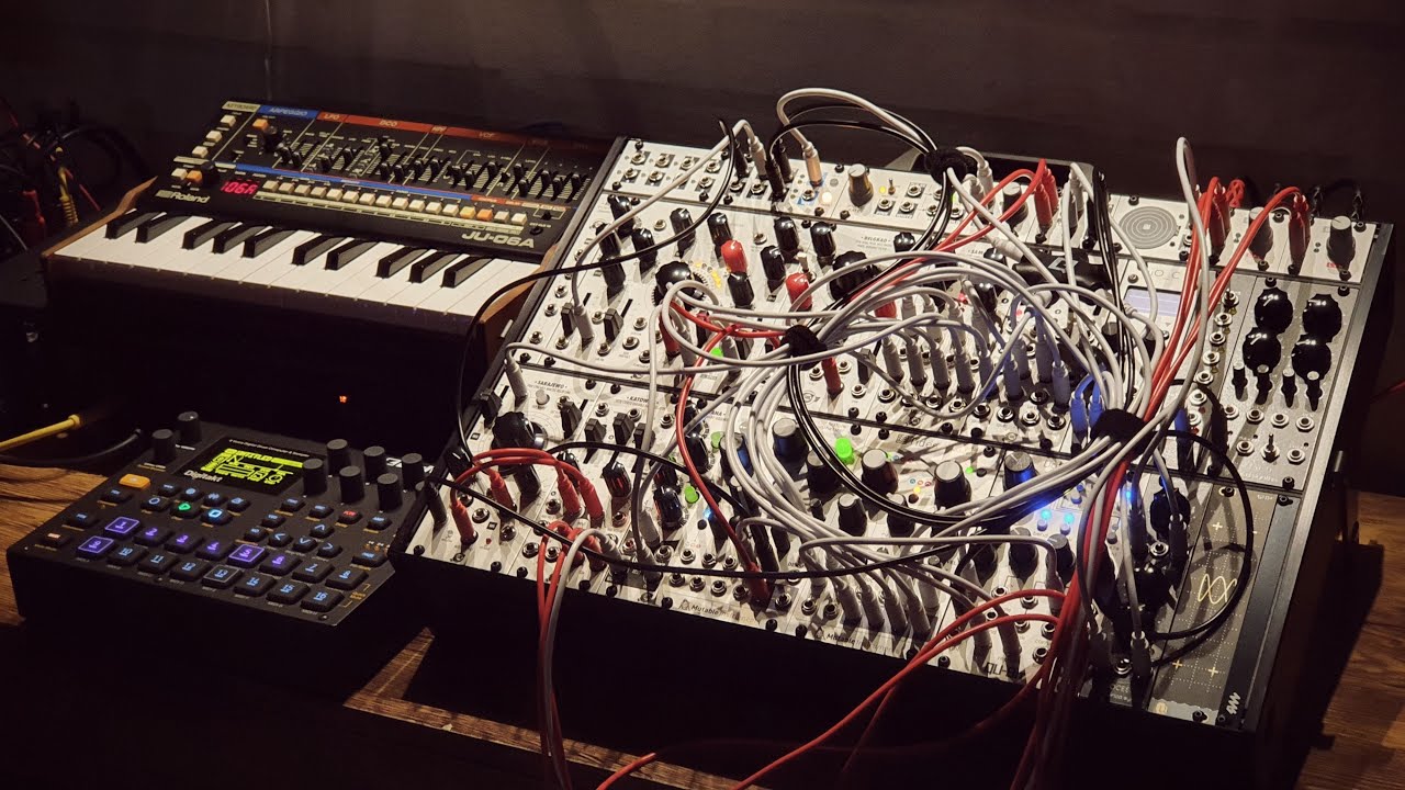 Synth-Pop / Digitakt, JU-06A, Eurorack - YouTube