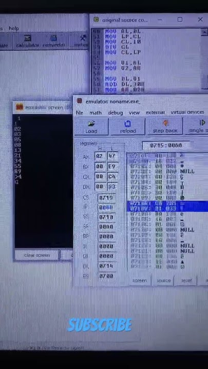 fibonacci series in assembly language #codingtime #codinglife #assembly #programming - YouTube