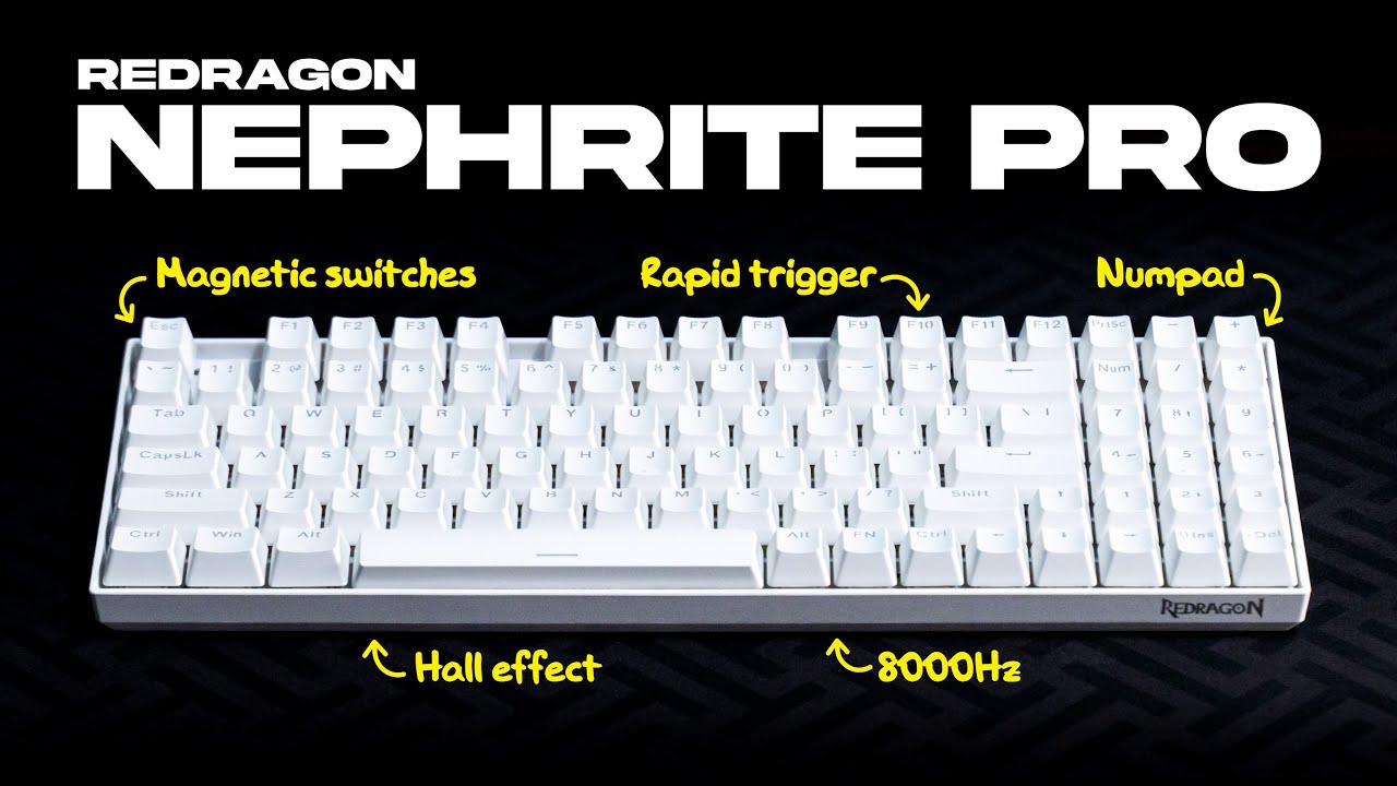 Sleeper HE Gaming Keyboard - Redragon K736 Nephrite Pro Review & Sound ...