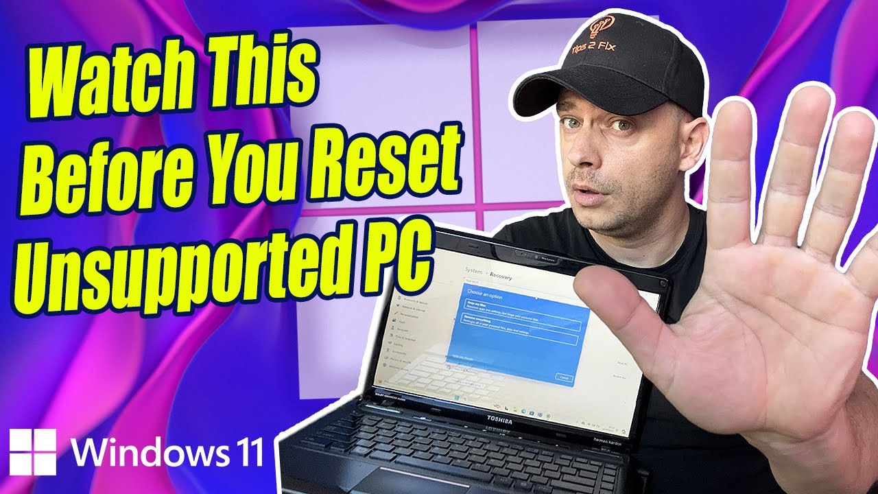 What Happens When You Reset Windows 11 on an Unsupported PC - YouTube
