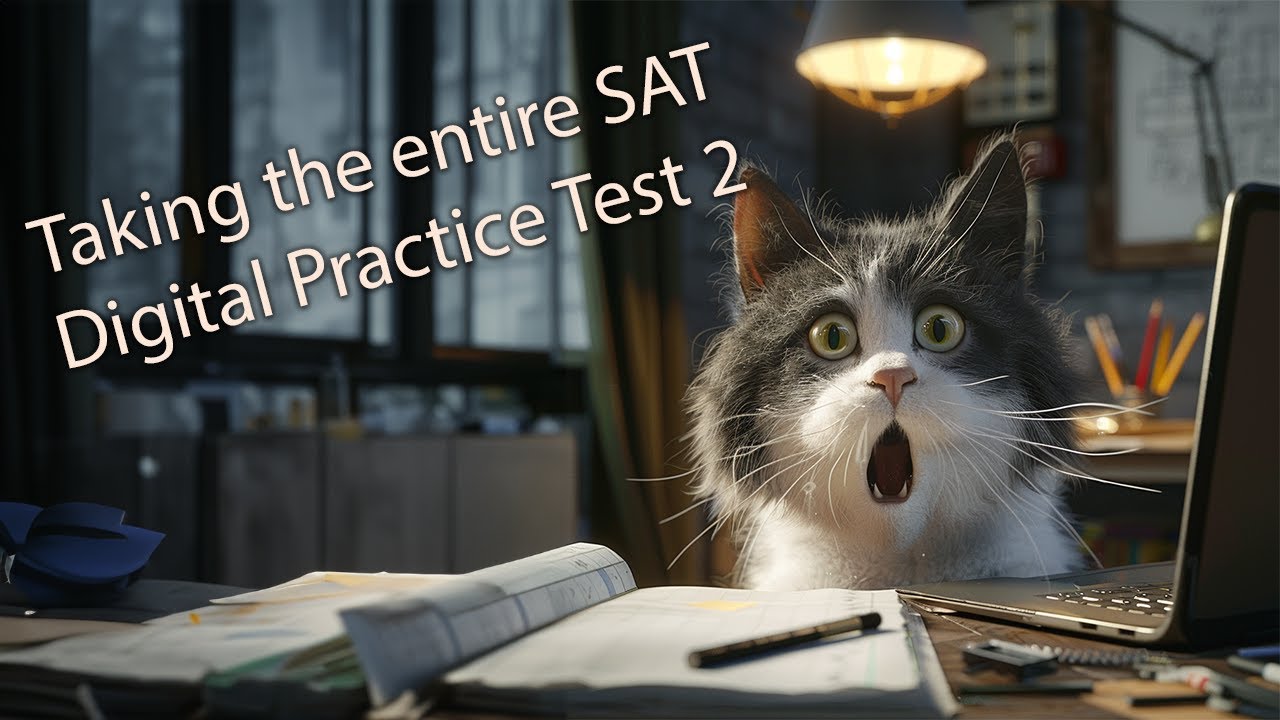 Taking College Board's SAT Digital Practice Test 2 (English & Math ...