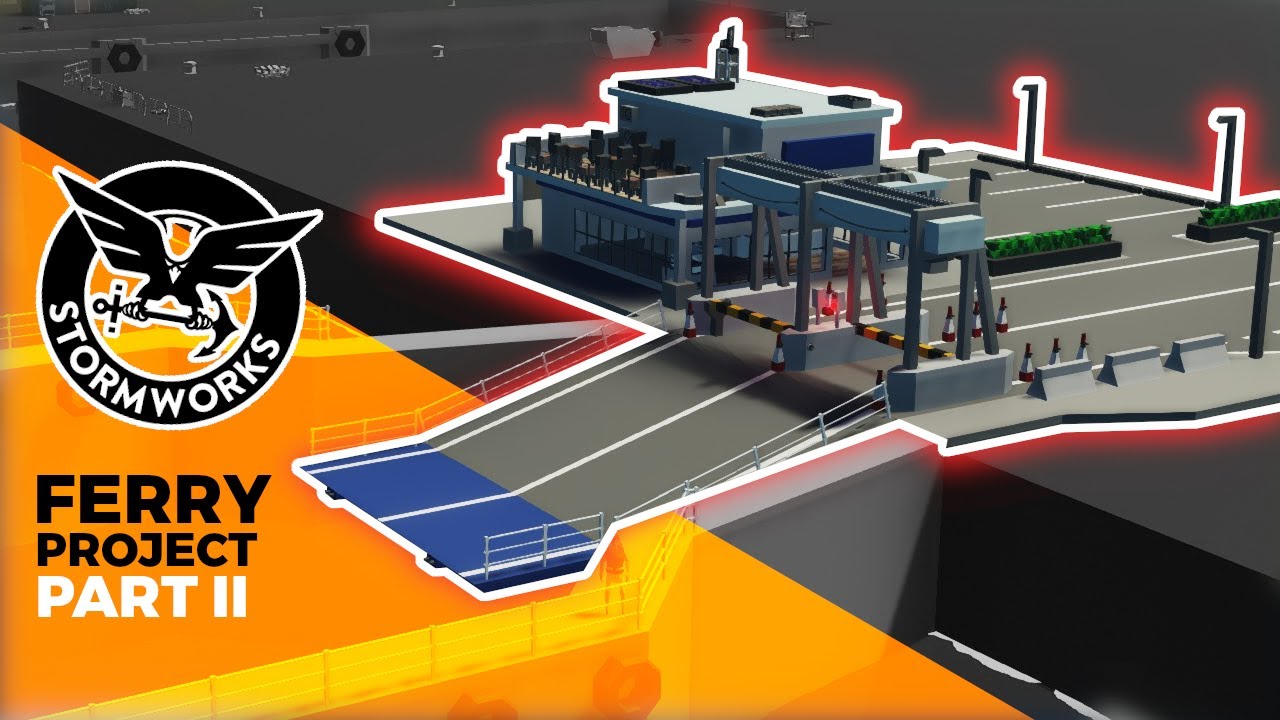 Stormworks Ferry Project Part 2 - YouTube