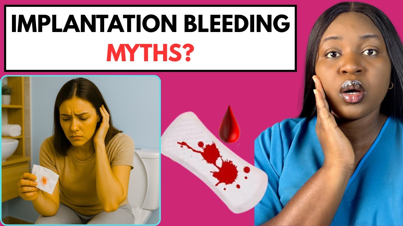 5 Implantation Bleeding Myths Most Women Still Believe - YouTube