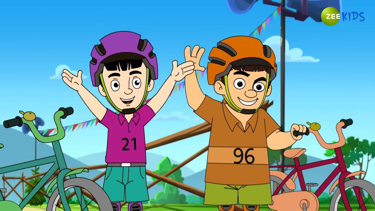 स्कूल का Cycle competition | Chimpoo Simpoo | Comedy Cartoon | Zee Kids ...