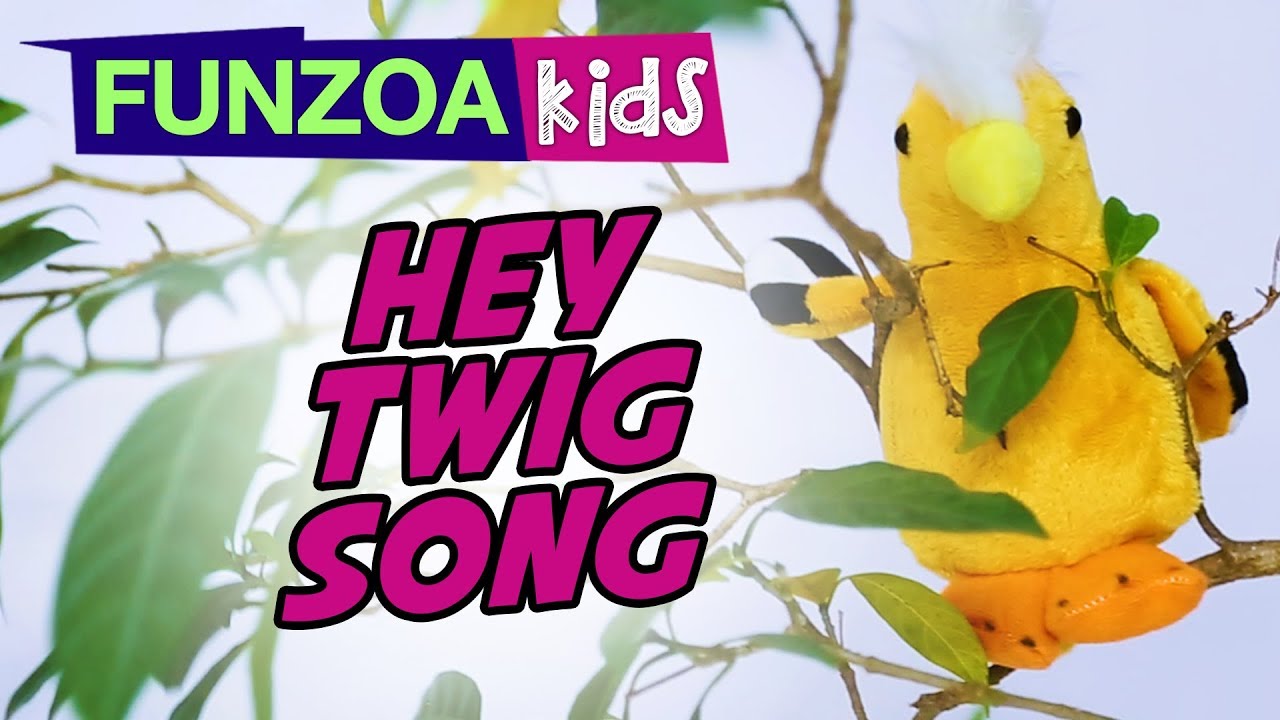 HEY TWIG SONG | Original Educational Children Rhyme on Tree Leaves ...