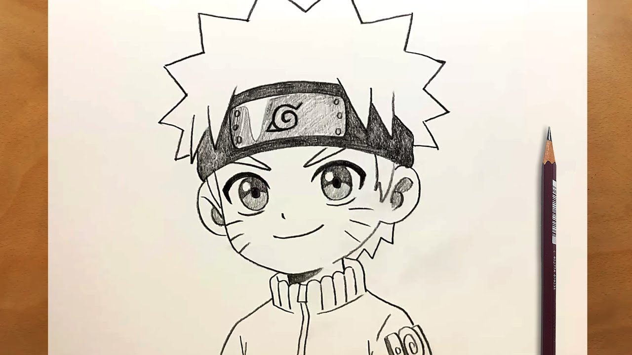Naruto Drawing | How to Draw Cute Chibi Naruto Easy Step by Step - YouTube
