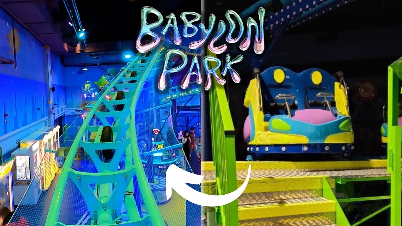 ASÍ SERÁ la MONTAÑA RUSA de BABYLON PARK PARQUESUR - YouTube