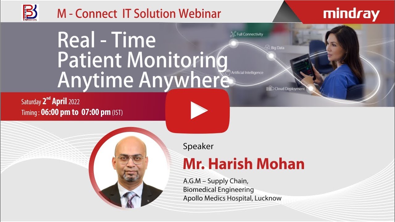 Webinar: Real Time Patient Monitoring-Anytime Anywhere | What is Smart ...