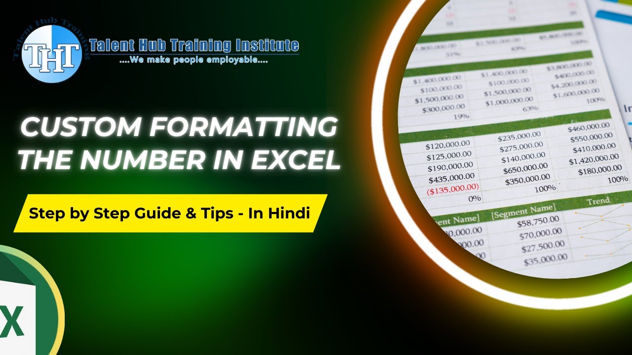 Custom Formatting the Number in Excel Step by Step Guide & Tips-In ...