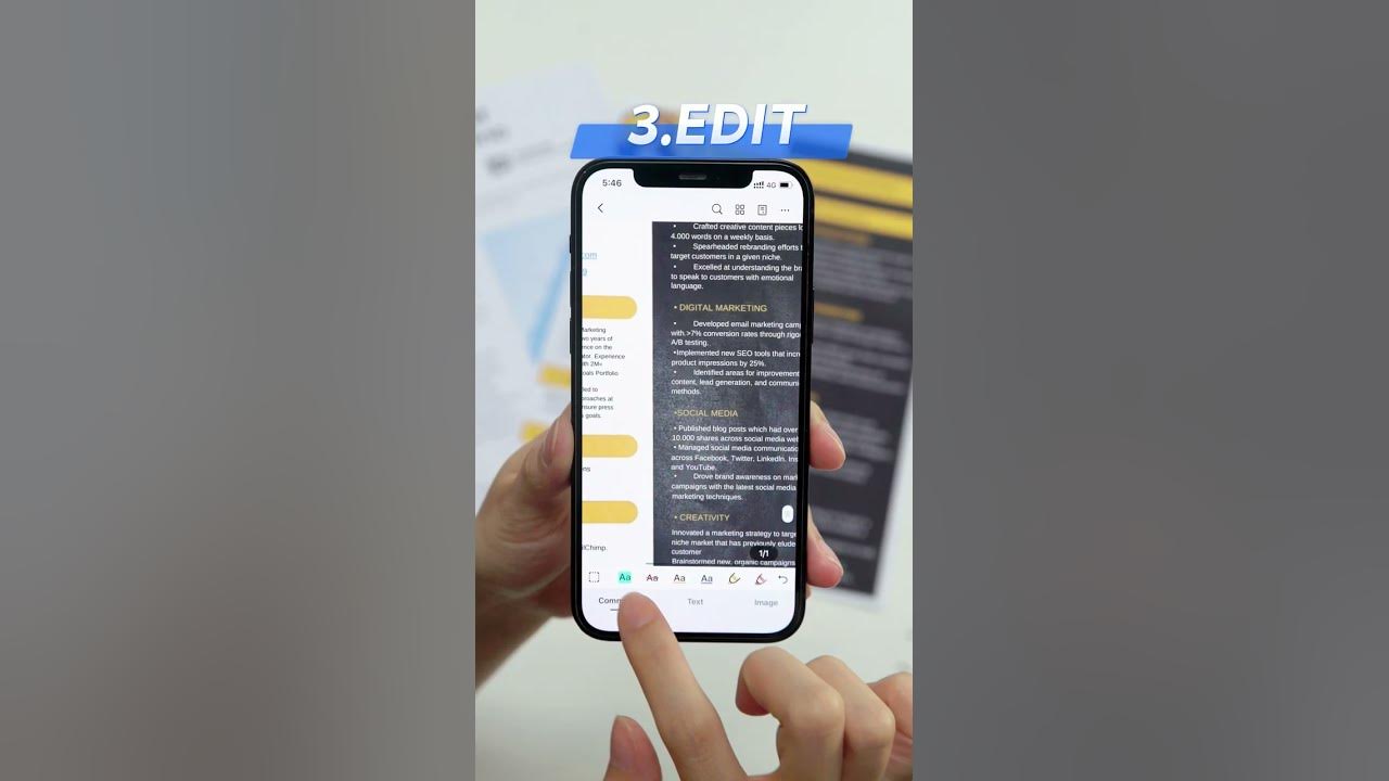 Extra Text From Scanned Paper New Feature For Ios Shorts Iphonetips Iosapp Productivitytip