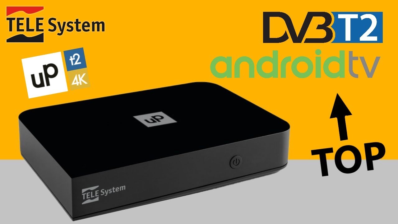 IL MIGLIOR Decoder DVB-T2 + Android TV | TeleSystem UP T2 4K 🔝 📺 🤖 ...