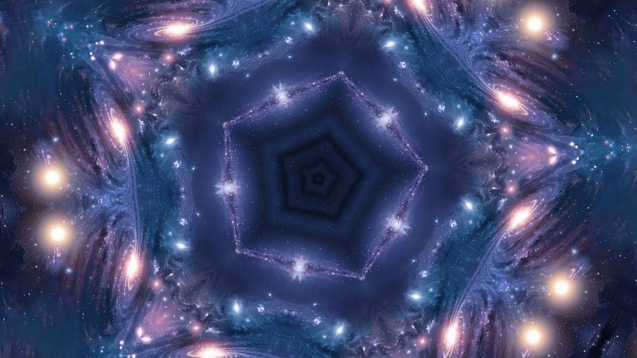Space Kaleidoscope Video - Hypnotic Visuals to Relaxing Ambient ...