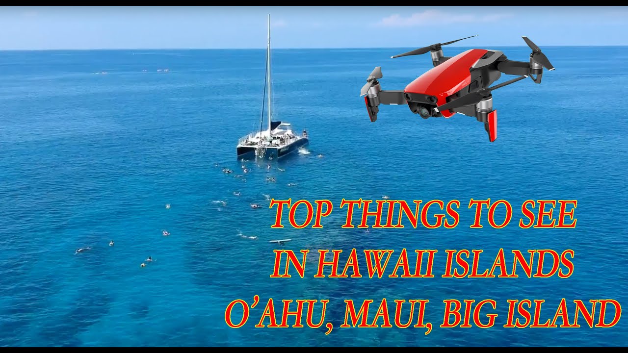 Hawaii in 4K - Beautiful Hawaii beaches in a nutshell by drone (Include ...
