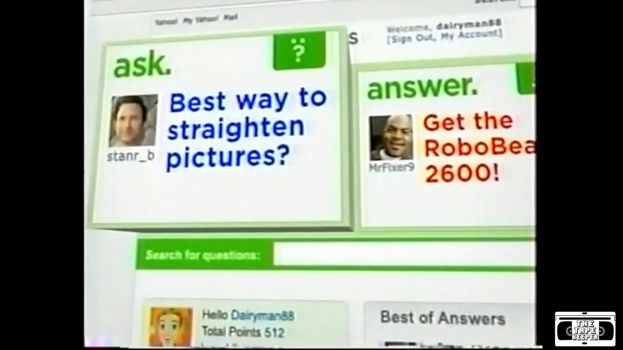 Yahoo Answers Commercial - 2007 - YouTube