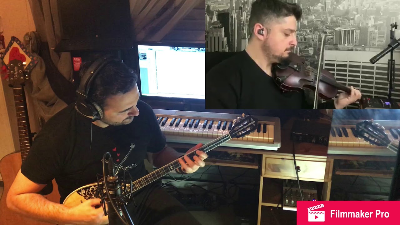 "Ο ΦΑΝΤΑΡΟΣ" cover μπουζουκι Θανασης Πετρελης , βιολι Χρηστος ...