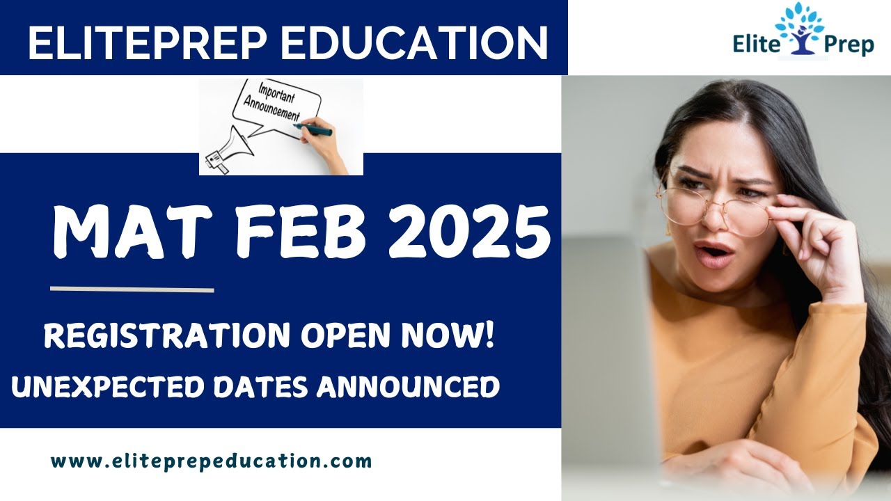 MAT February 2025 Exam Registration Open Now! MAT Feb 2025 Exam Dates ...
