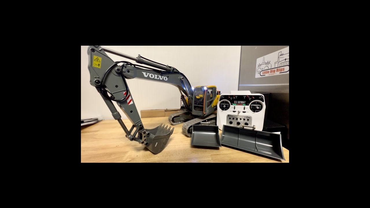 Double E Hobby Volvo EC160E Electric Version Review RC CONTRUCTION, RC ...
