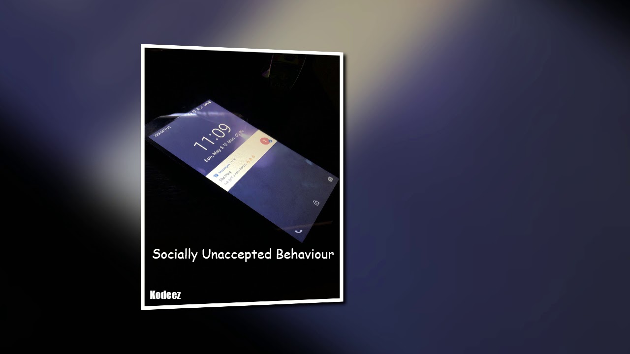 Socially Unacceptable Behaviour - Kodeez(Prod. Klaz) - YouTube