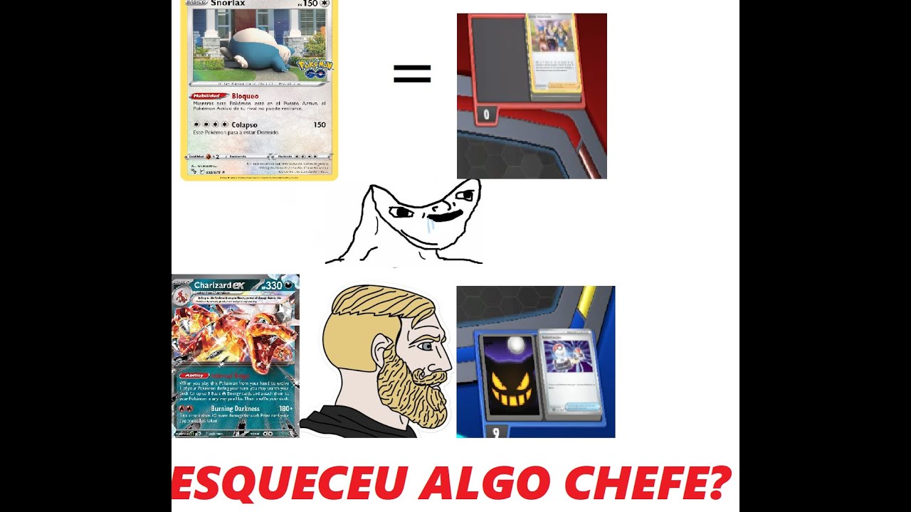 Veja só como é idiota quem usa deck de Snorlax control/stall - YouTube
