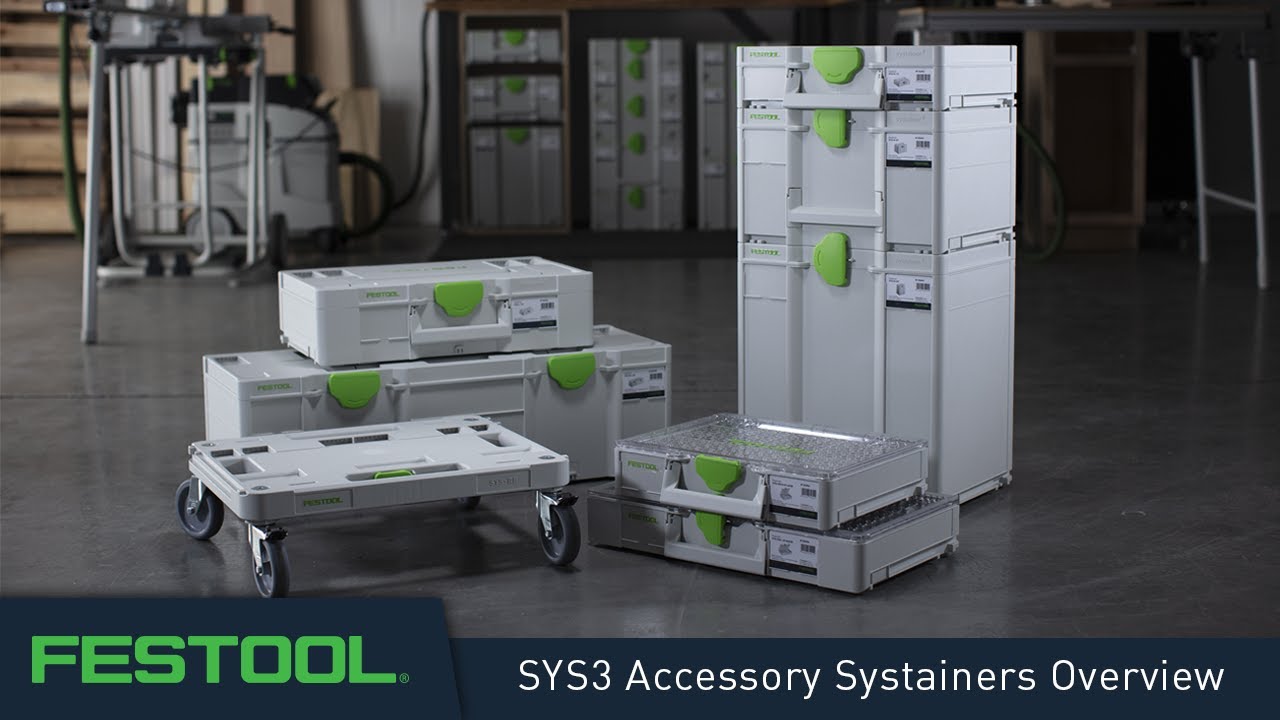 SYS3 Accessory Systainers Overview - YouTube