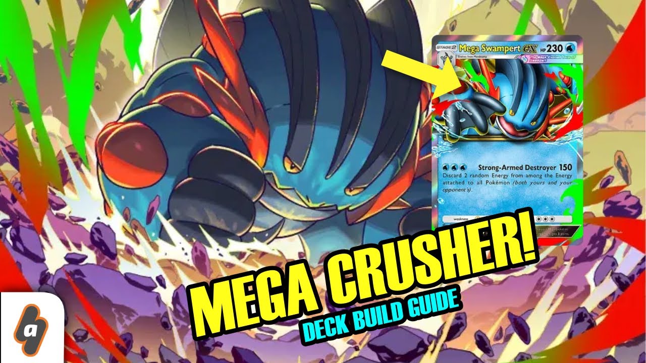This Mega Swampert EX deck crushes the meta! | Pokemon TCG Pocket - YouTube